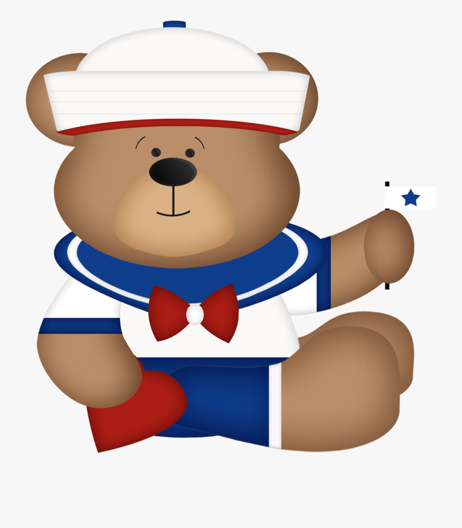 Bear Sailor Png , Free Transparent Clipart - ClipartKey