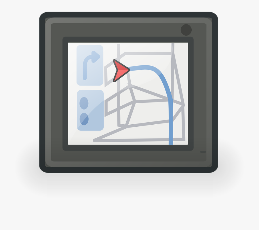 Route Guidance System, Navigation System, Gps - Automotive Navigation System Clipart , Free ...