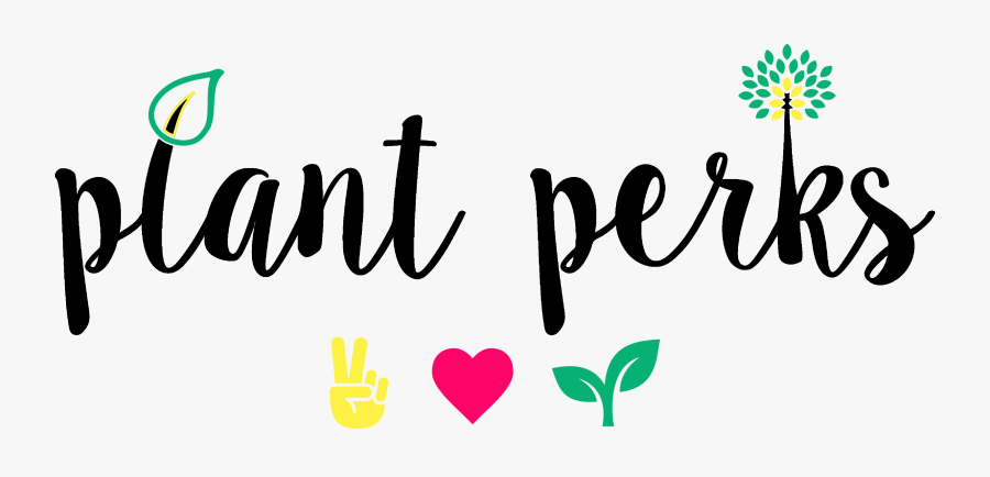 Plant Perks - Calligraphy , Free Transparent Clipart - ClipartKey
