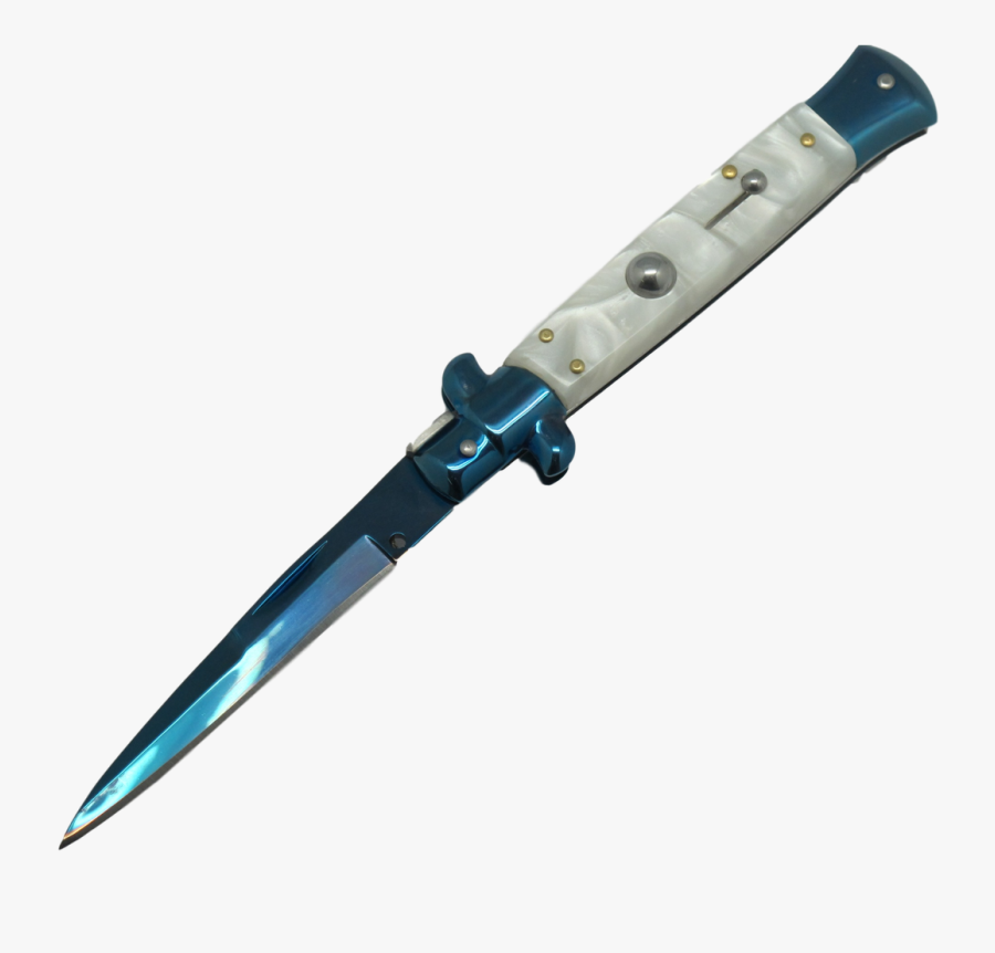 Knife Transparent Switchblade - Hunting Knife , Free Transparent Clipart - ClipartKey