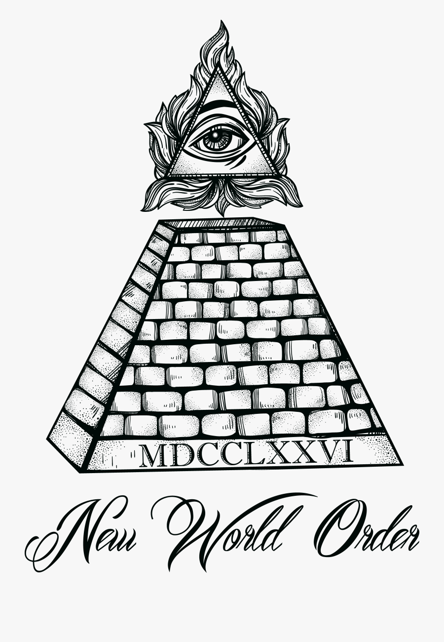 Transparent Triangle Eye Png - Pyramid All Seeing Eye Tattoo , Free ...