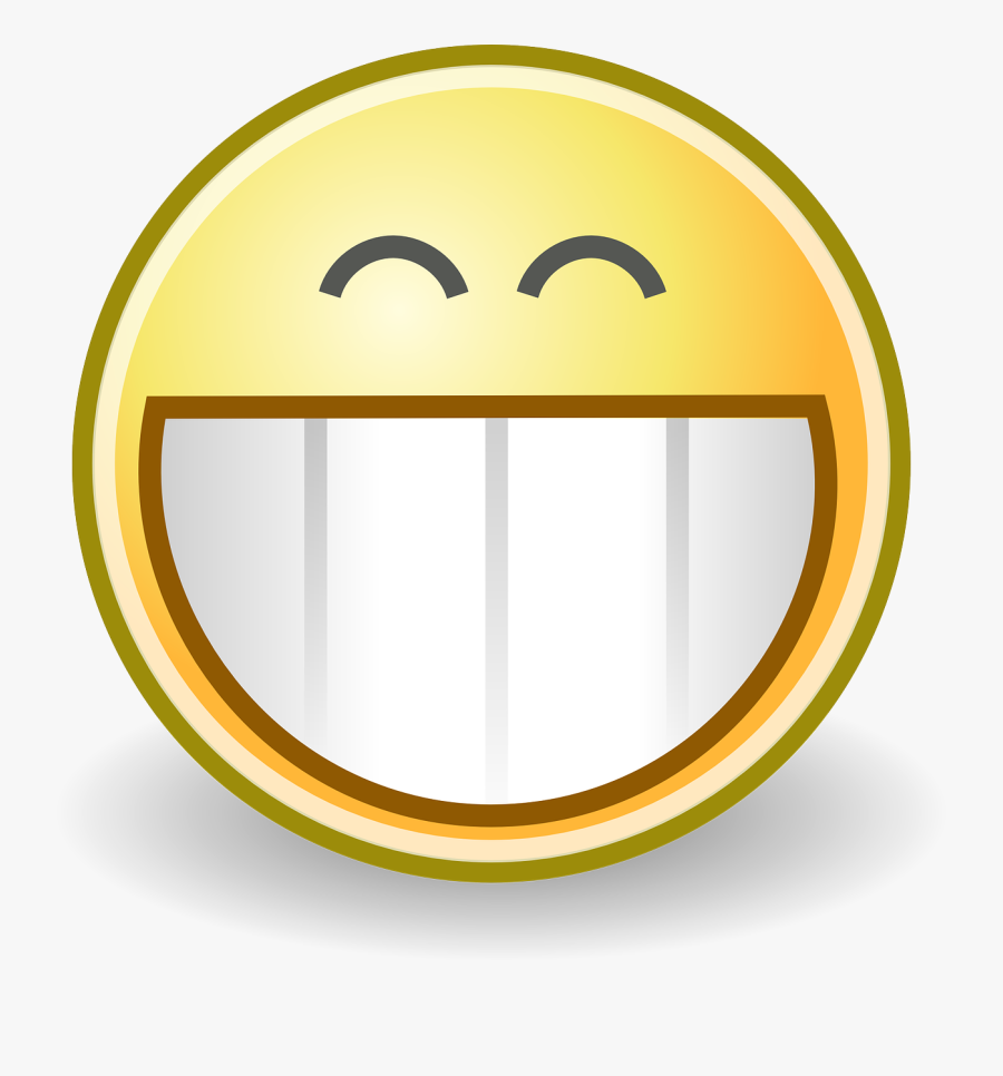 Grin Smile , Free Transparent Clipart - ClipartKey