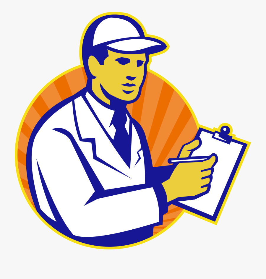Clipboard Clipart Inspector - Safety Inspector Clip Art , Free ...