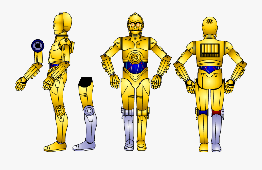 Transparent C3po Clipart - Cartoon , Free Transparent Clipart - ClipartKey