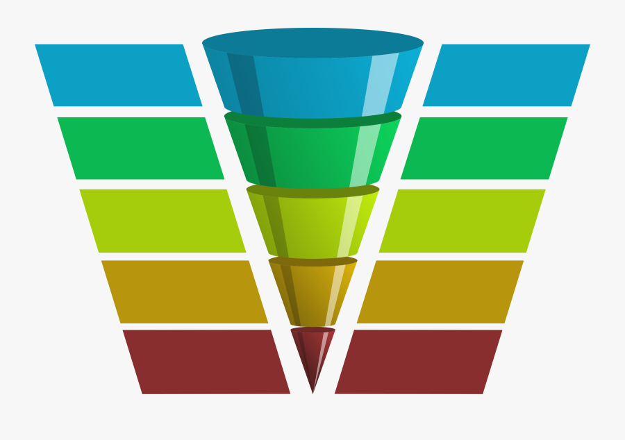 Infographic Clip Arts - Funnel Growth Hacking Awareness , Free ...