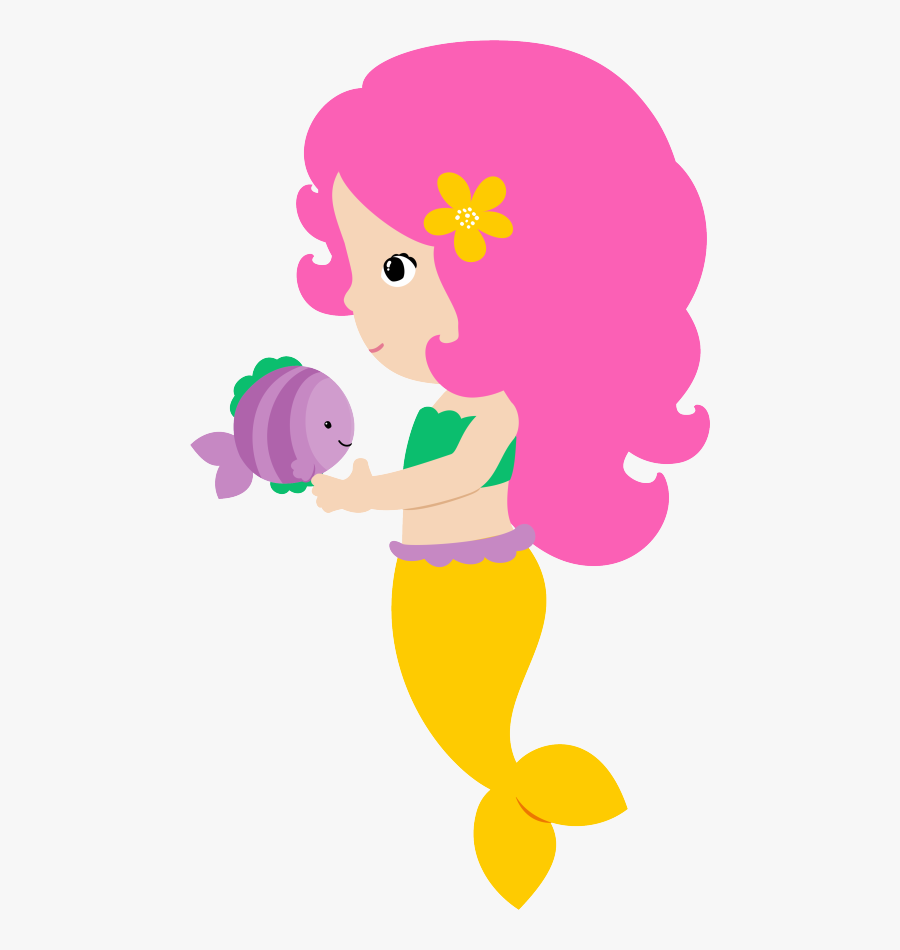 Cute Mermaid Png , Free Transparent Clipart - ClipartKey