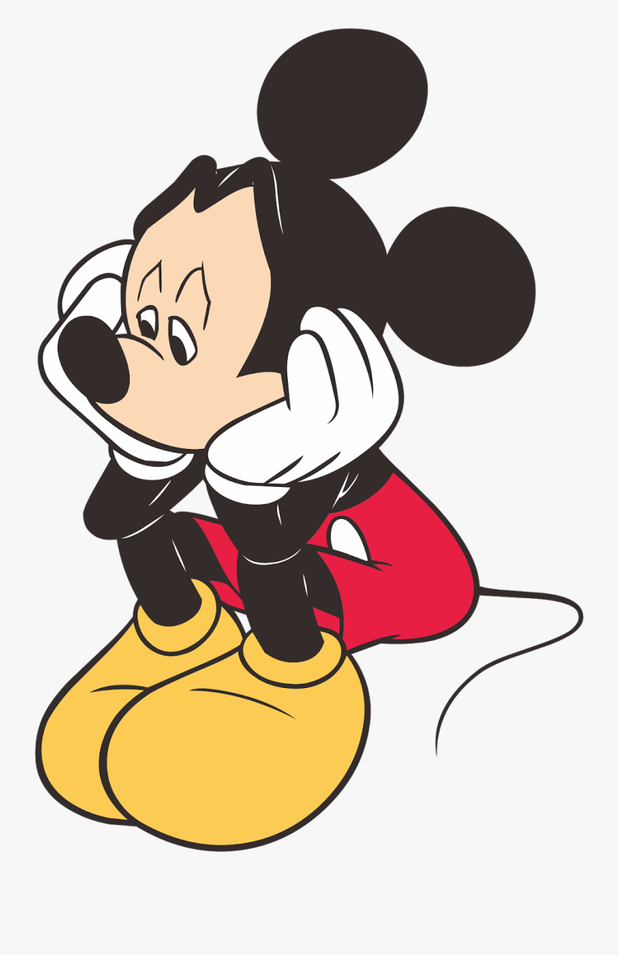 Clip Art Castle Of Illusion Starring - Sad Mickey Mouse Transparent ...