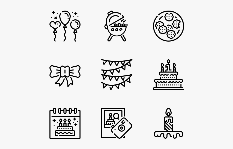 Birthday And Party - Resume Icons Png , Free Transparent Clipart ...
