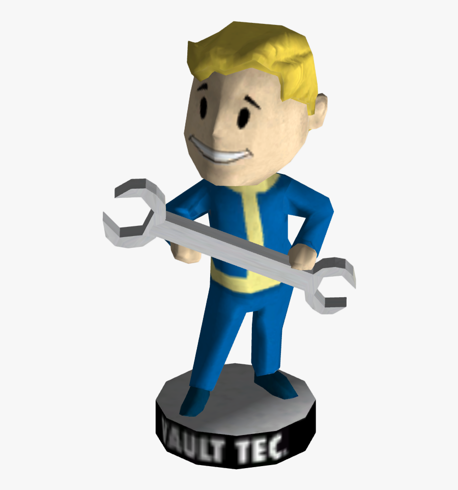 Transparent Vault Boy Png - Vault Boy Bobblehead Luck , Free ...