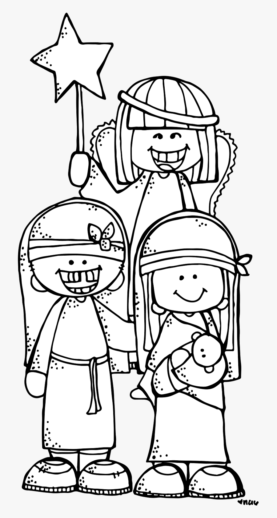 Melonheadz Lds Illustrating F - Melonheadz Christmas Black And White ...