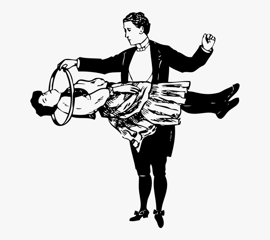 Transparent Mirror Clipart - Magic Show Clipart Black And White , Free ...