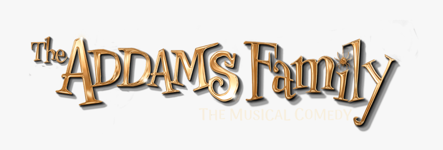 The Addams Family The Musical Comedy Logo - Addams Family Logo Png ...