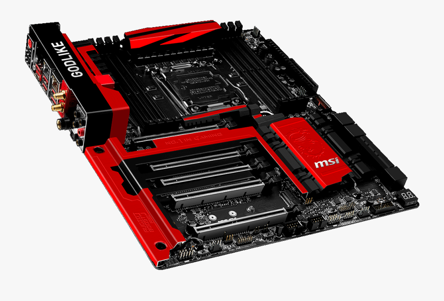 Motherboard Msi Gaming Png - X99 Msi Godlike Gaming , Free Transparent ...