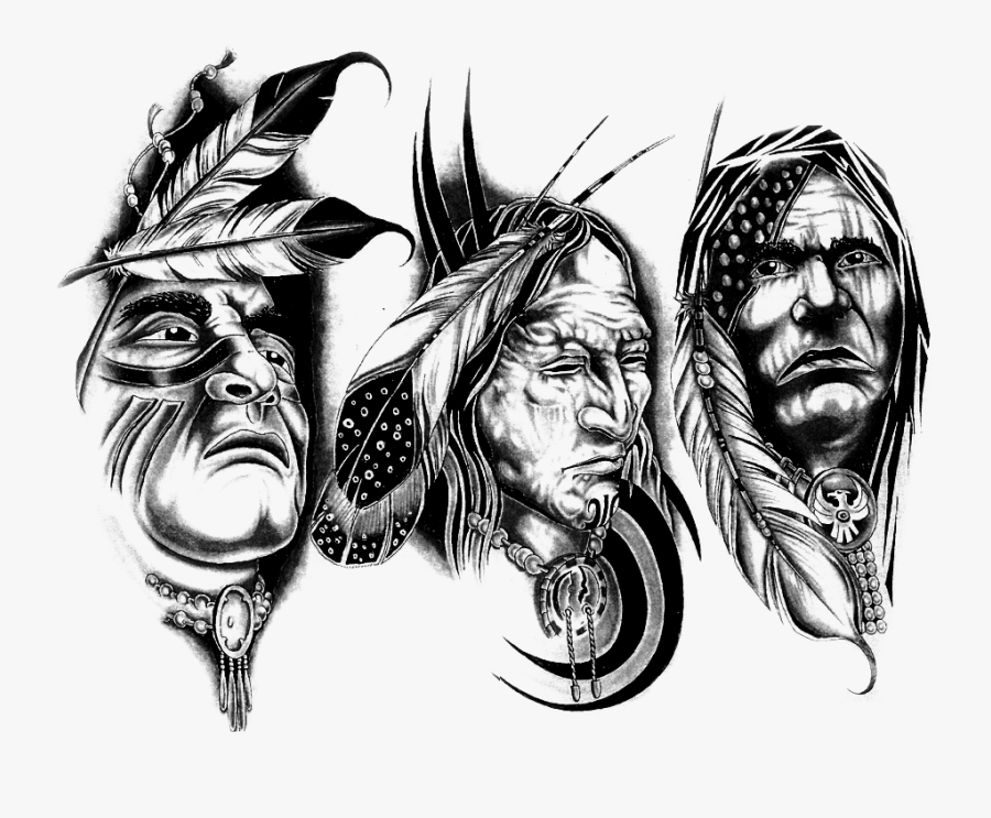 Clip Art Native American Warrior Tattoos , Free Transparent Clipart ...