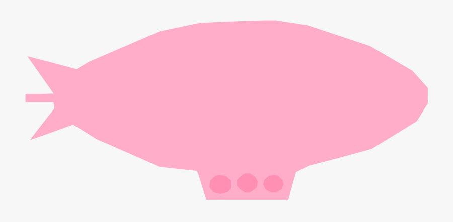Pink Blimp Vector Clipart , Free Transparent Clipart - ClipartKey
