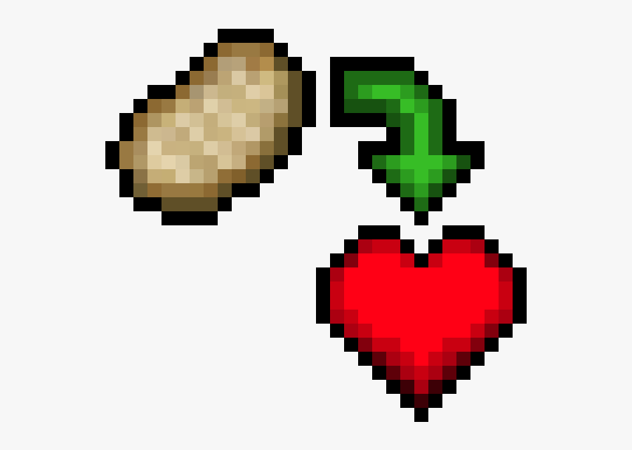 Minecraft Steak Clipart , Png Download - Minecraft Porkchop Pixel Art ...