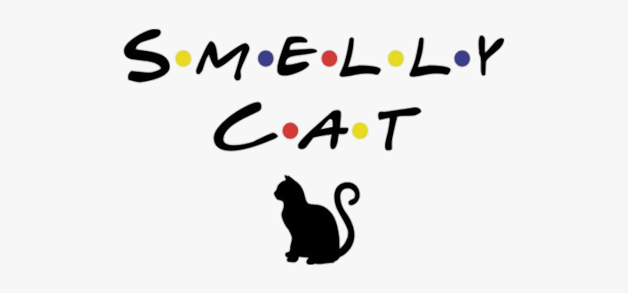 Friends Smelly Cat Sticker , Free Transparent Clipart - ClipartKey