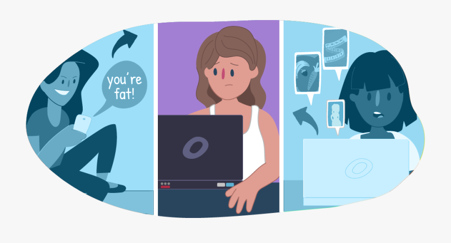 Cyberbullypicture1 - Cyberbullying Animation , Free Transparent Clipart ...