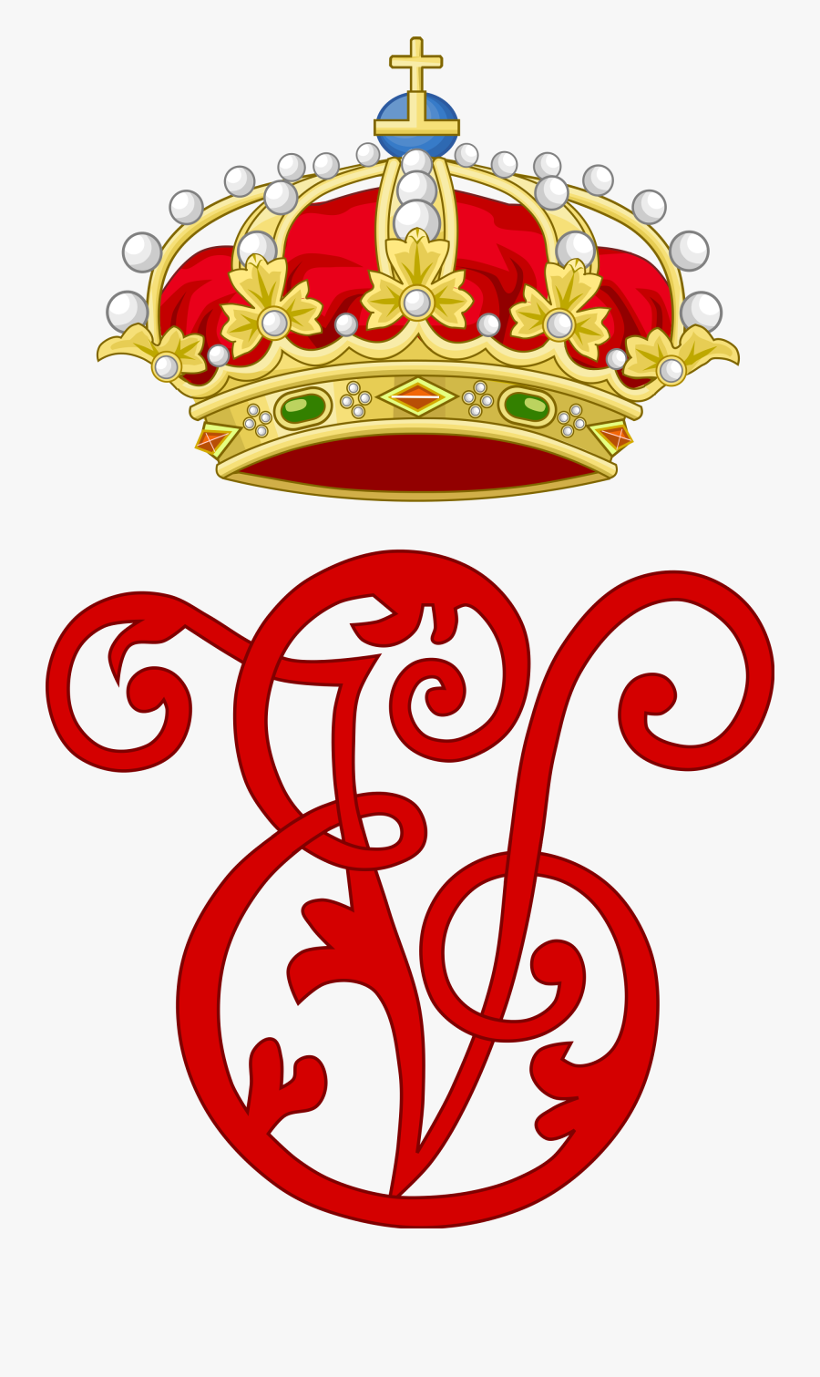 Queen Victoria Eugenie Of - Queen Victoria Monogram , Free Transparent ...