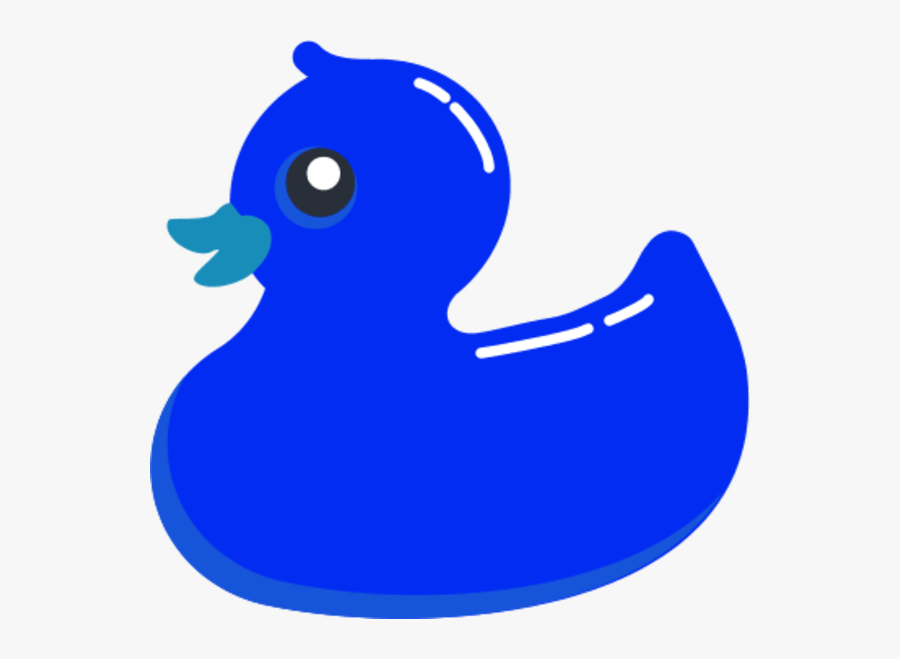 Rubber Duck Vector Clip Art - Blue Rubber Duck Clip Art , Free ...