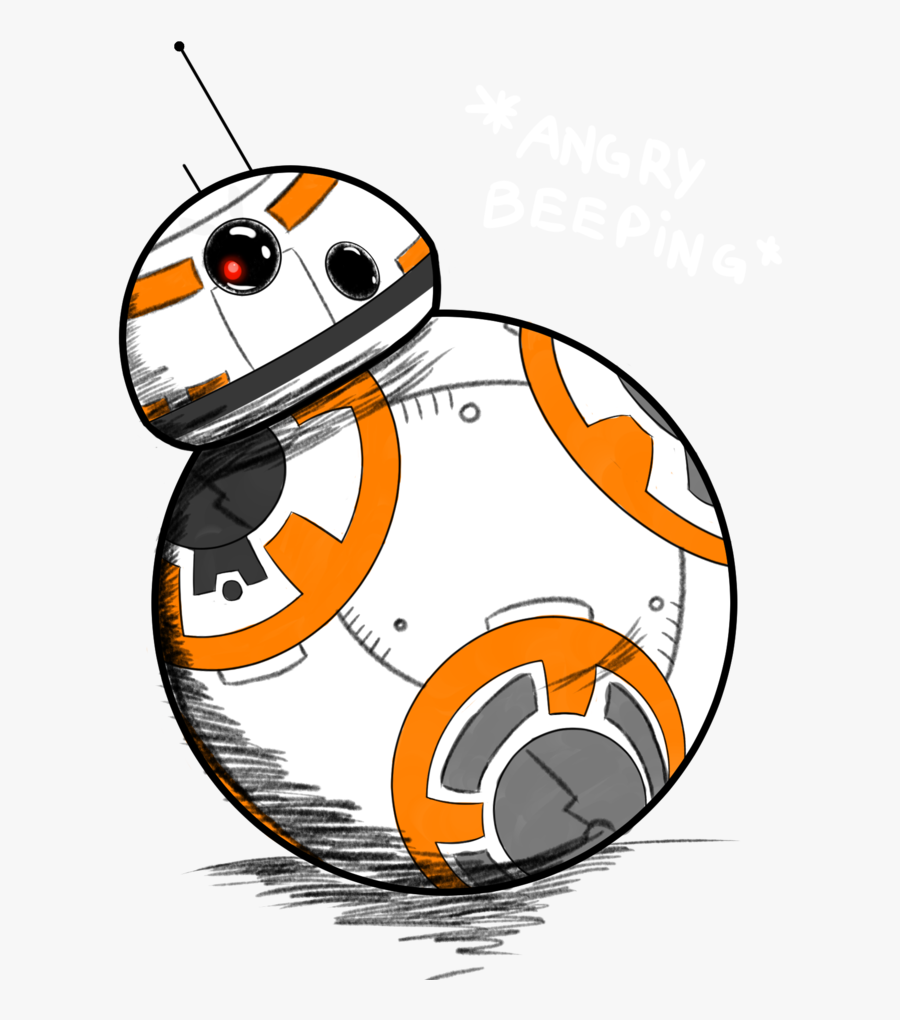 Bb-8 Drawing Star Wars Clip Art - Bb8 Drawing , Free Transparent ...