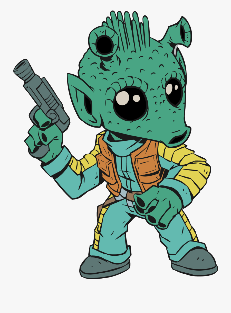 Star Wars Greedo Cartoon , Free Transparent Clipart - ClipartKey