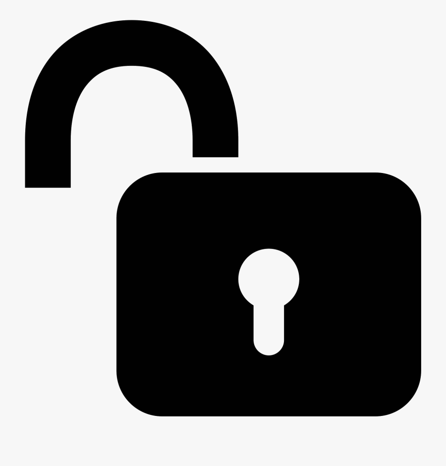 Delete Button Clipart Lock - Red Unlock Icon , Free Transparent Clipart ...