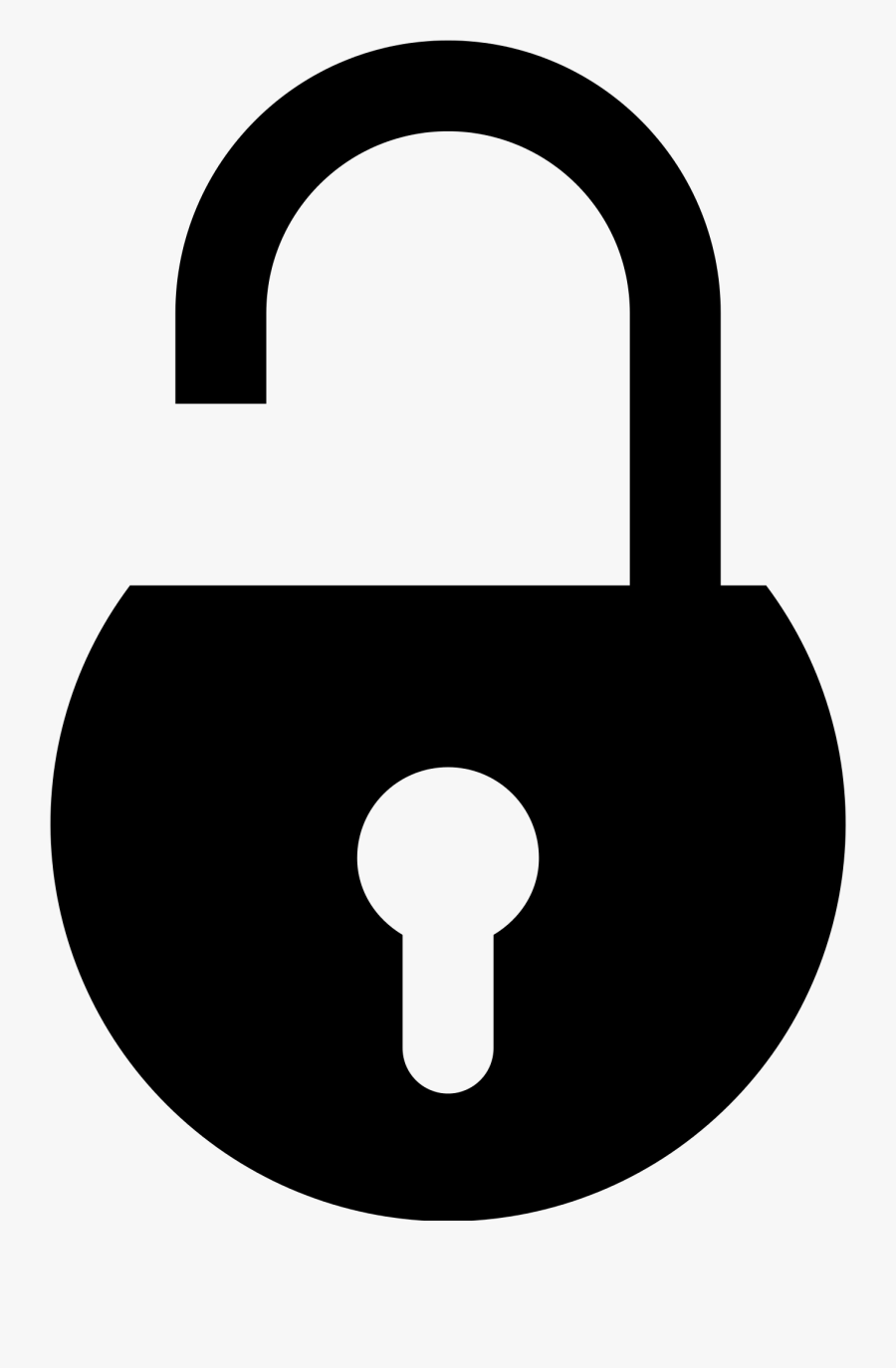 Padlock Clipart Simple - Unlocked Png , Free Transparent Clipart ...