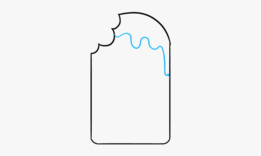 Popsicle Clipart Sketch - Step By Step Easy Popsicle Drawing , Free ...