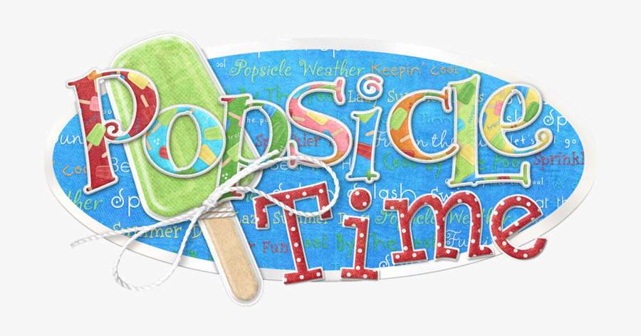 Wordart Popsicle - Art , Free Transparent Clipart - ClipartKey