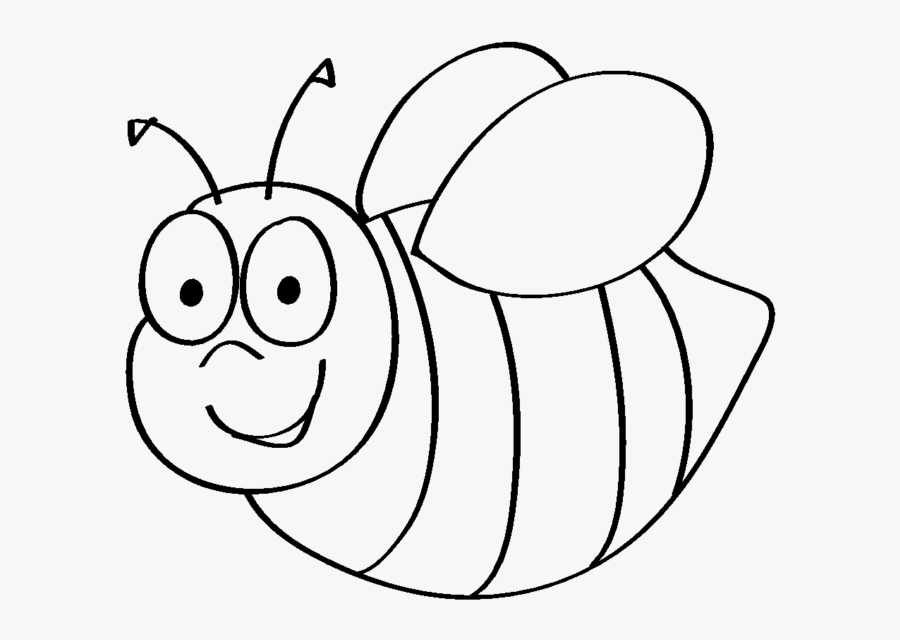 Bee Clipart Outline , Free Transparent Clipart - ClipartKey