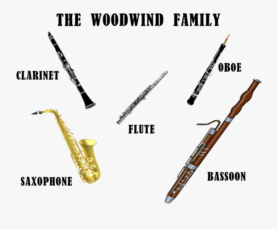 Woodwind Family In The Orchestra , Free Transparent Clipart - ClipartKey