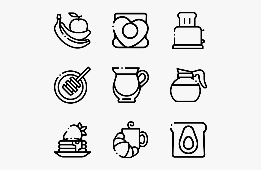 Breakfast - Interface Icon , Free Transparent Clipart - ClipartKey