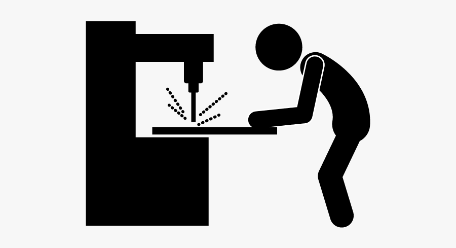 Worker Industry Free Pictogram - Factory Work Clipart Png , Free ...