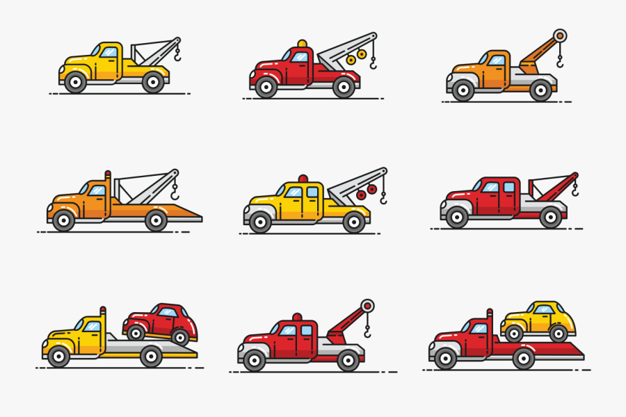 Towing Icons Vektor , Free Transparent Clipart - ClipartKey