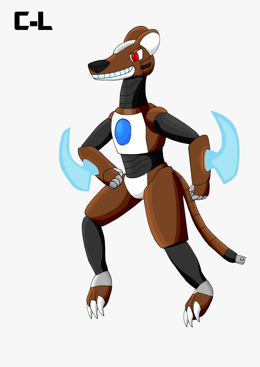 [com] Alex The Robot Weasel - Cartoon , Free Transparent Clipart ...