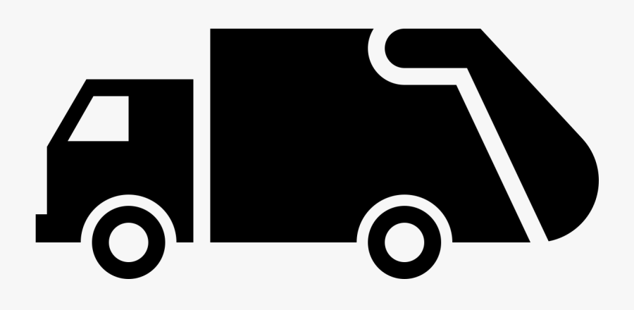 Garbage Clipart Bin Lorry - Garbage Truck Icon Png , Free Transparent ...