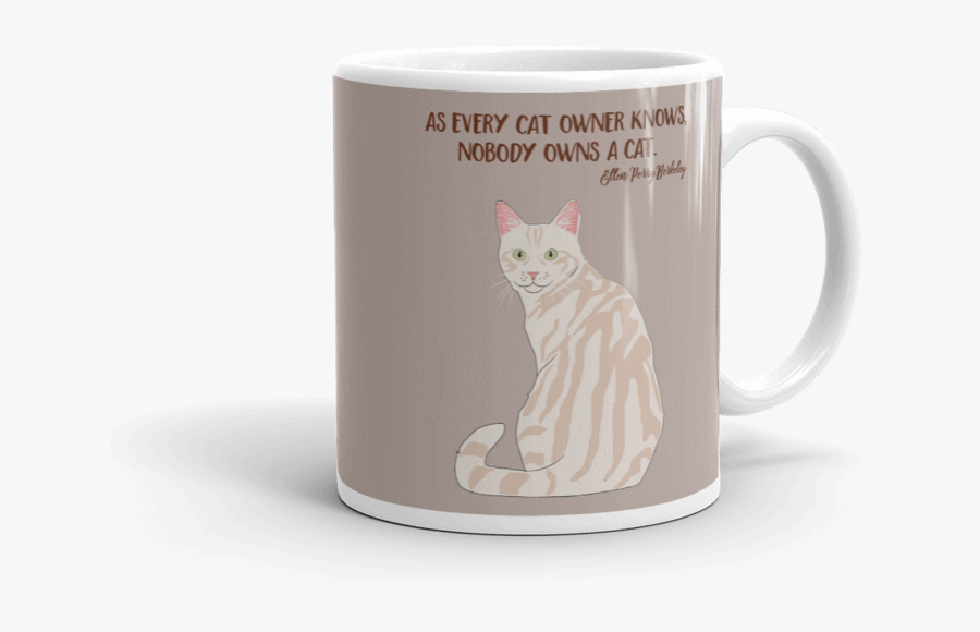 Catitude Cat Bright Glossy Coffee Mugs For Cat Lovers - Coffee Cup ...
