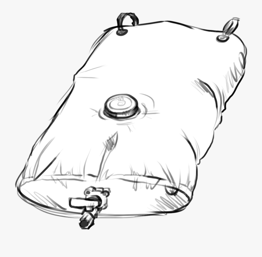 Bladdertank - Sketch , Free Transparent Clipart - ClipartKey