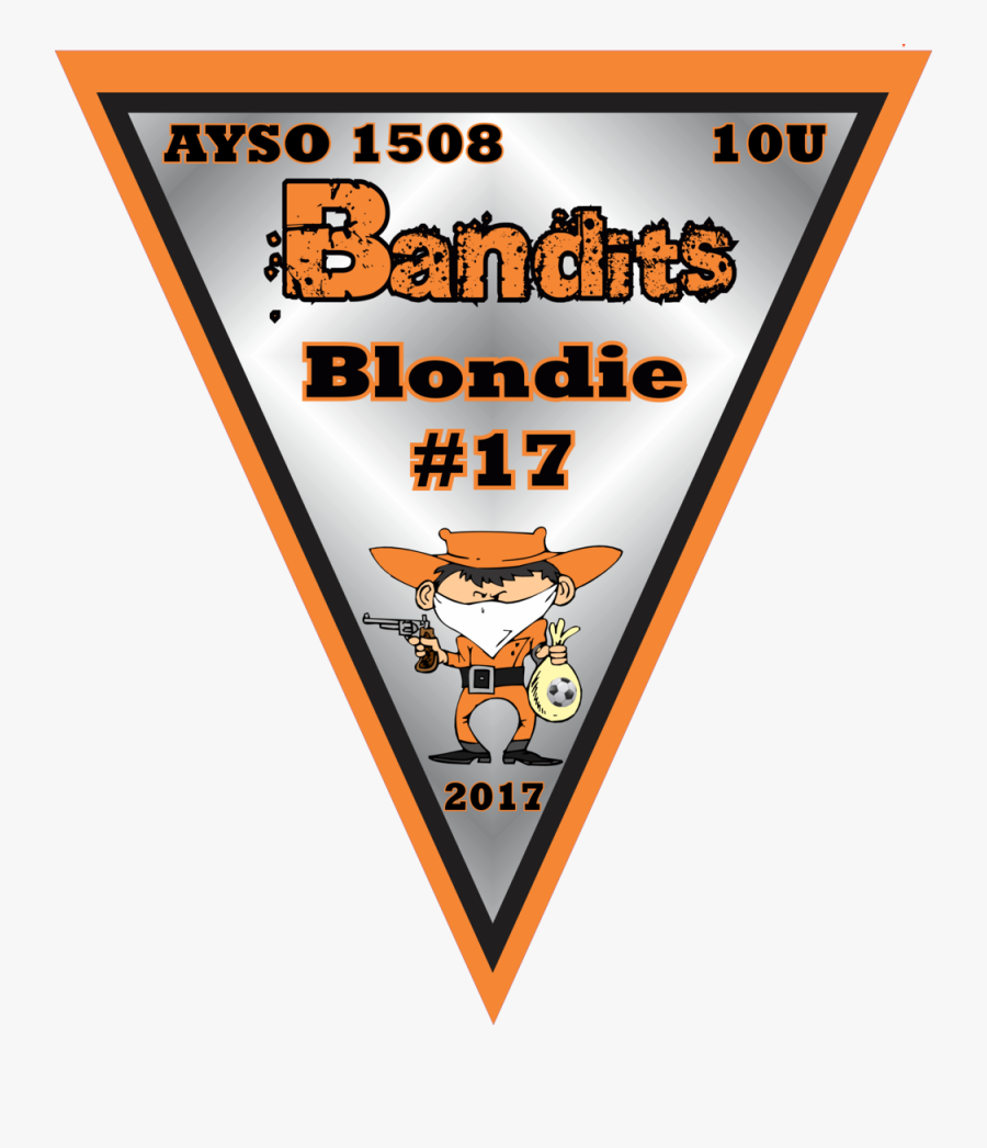 Pennant Style Soccer Bandits - Banner , Free Transparent Clipart ...