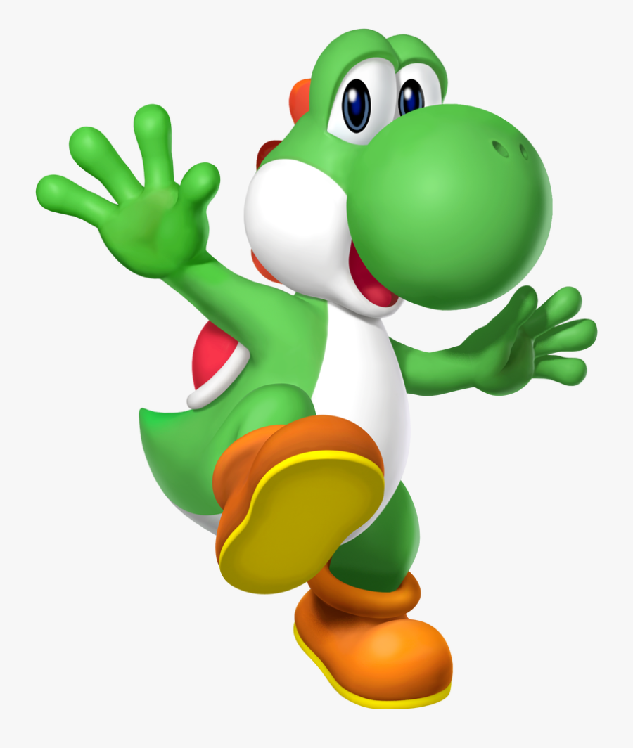 Transparent Yoshi Character Nintendo - Yoshi With Mario Hat , Free ...