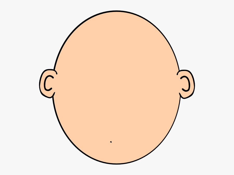 Blank Face Clipart - Cartoon Blank Head Png , Free Transparent Clipart ...