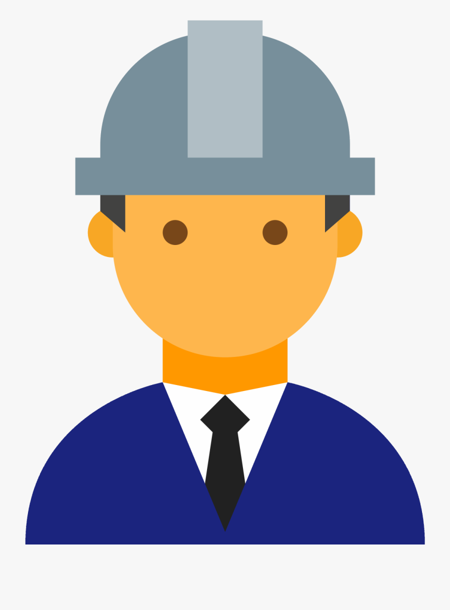 Worker Vector Civil - Engineer Icon Clipart Png , Free Transparent ...