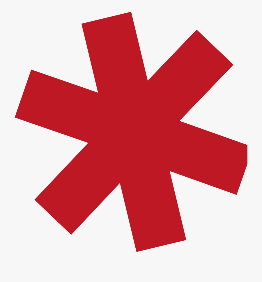 Asterisk Png Clipart - Red Asterisk Png , Free Transparent Clipart ...