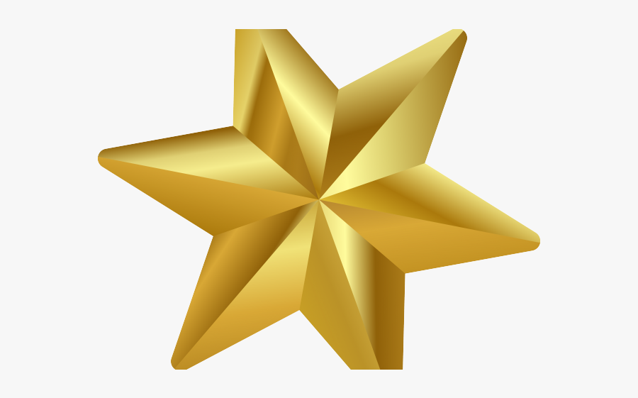 Gold Six Pointed Star , Free Transparent Clipart - ClipartKey