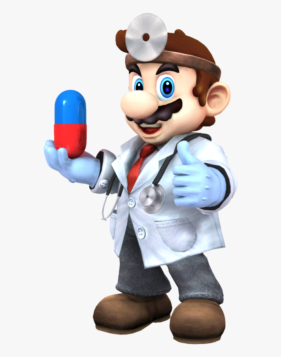 Toy Super Profession Bros Mario Dr - Dr Mario Transparent , Free ...