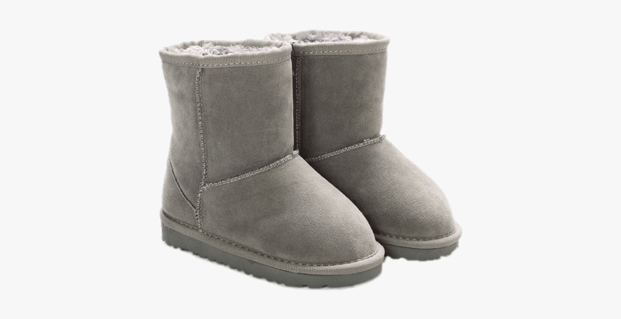 Short Grey Ugg Boots - Transparent Uggs Png , Free Transparent Clipart ...