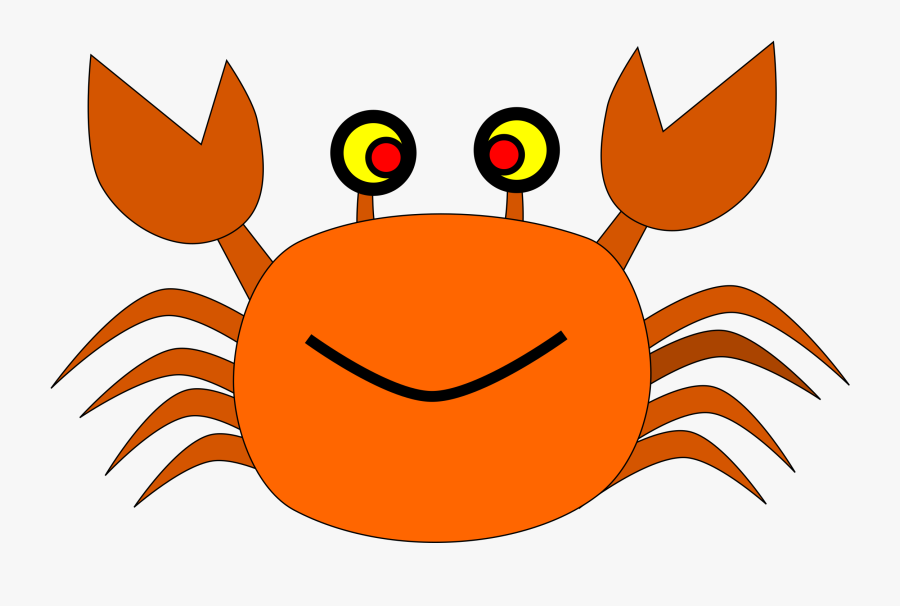 Crabs Clipart Small Crab - Clipart Crab 10 Legs , Free Transparent ...