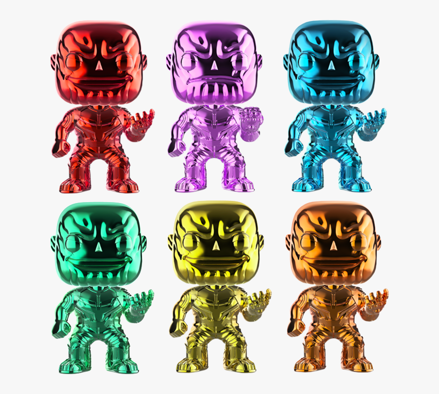 Chrome Thanos Funko Pop , Free Transparent Clipart - ClipartKey