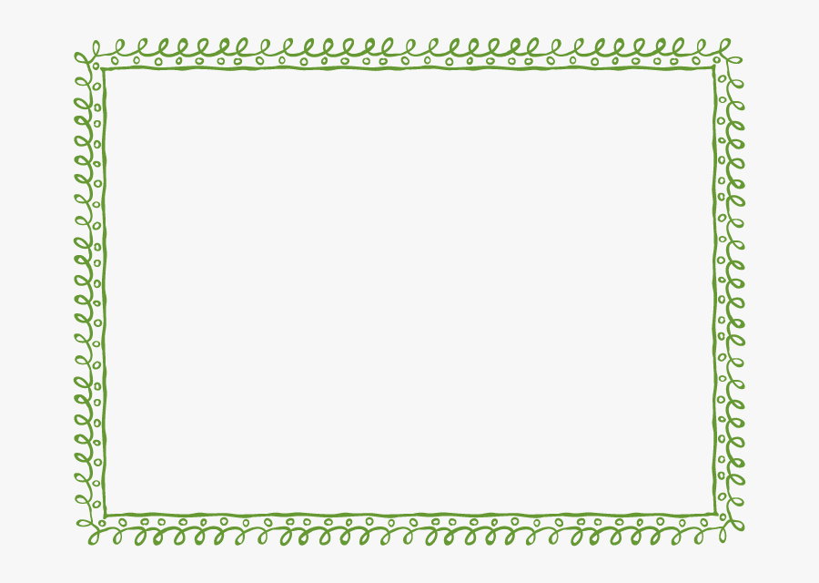 Green Boarders Png - Transparent Doodle Fun Border , Free Transparent ...